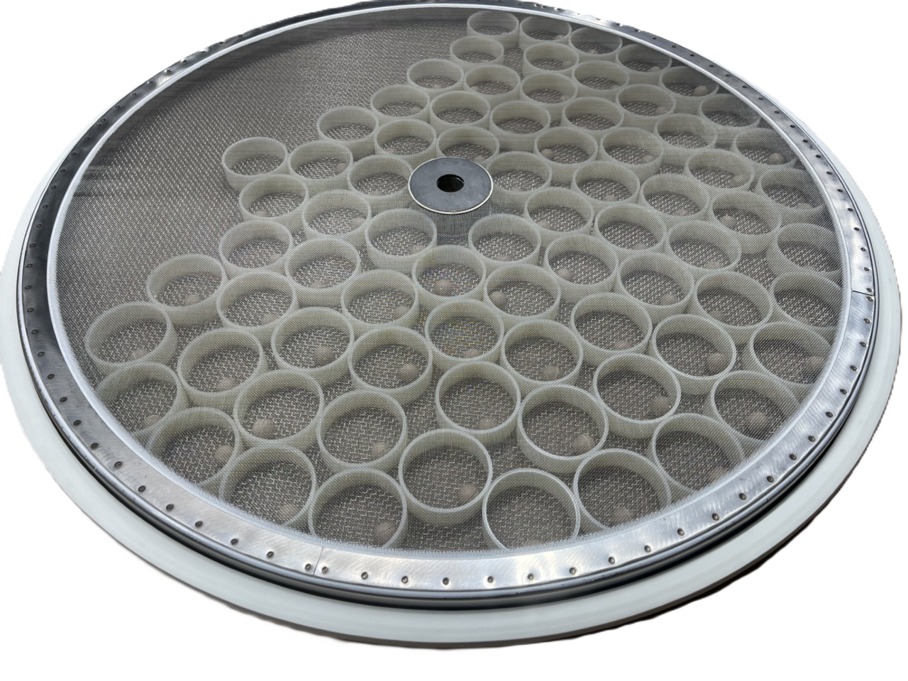 Self Cleaning Round and Pre-tensioned Sandwich Screens